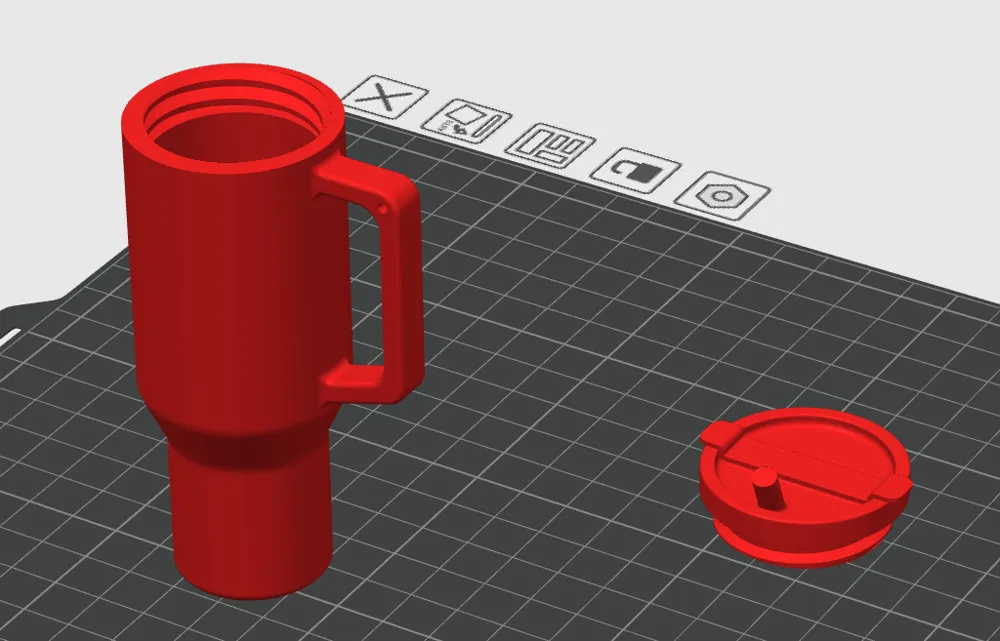 Stanley Cup with Key Chain slot by sammellema02 MakerWorld: Download ...