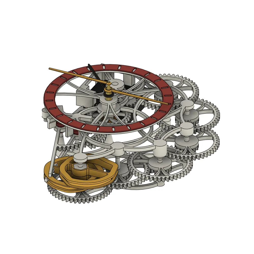 Reloj Mecánico de Amanecer - Modelo de impresión 3D gratuito - MakerWorld