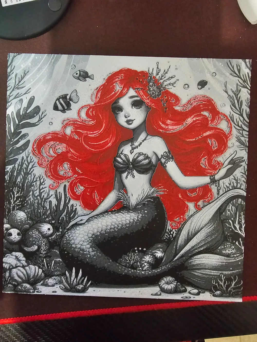 Little Mermaid Hueforge by artisa3dstudio - MakerWorld