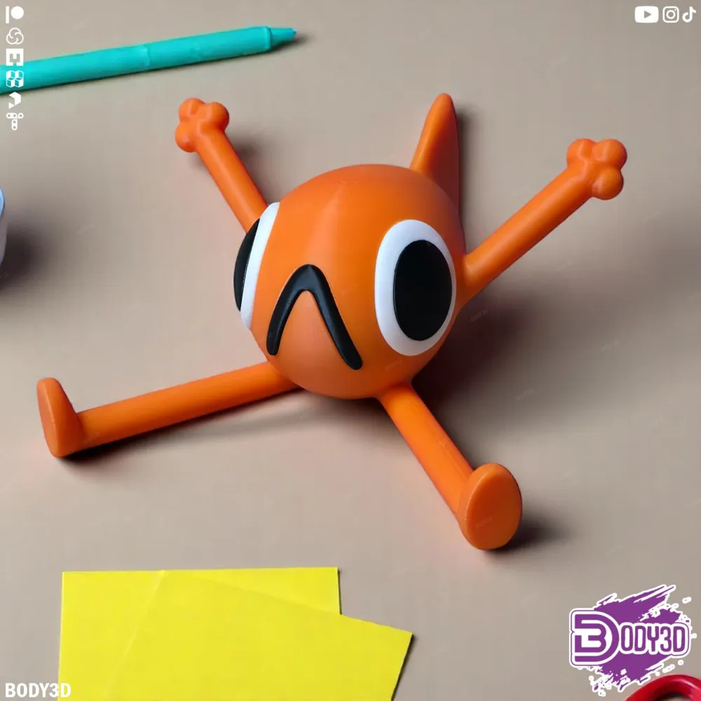 史蒂夫鱼 来自 BODY3DMakerWorld：免费下载 3D 模型