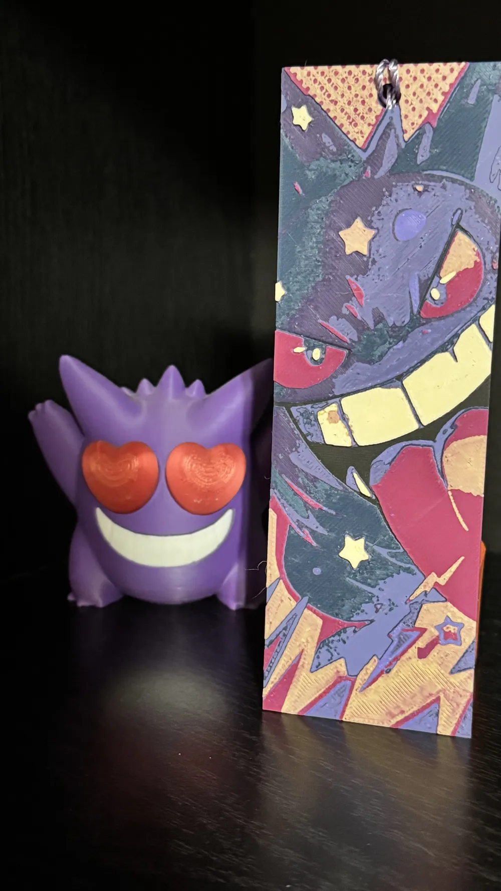 Gengar Bookmark by The Corked Corgi MakerWorld: Download Free 3D Models