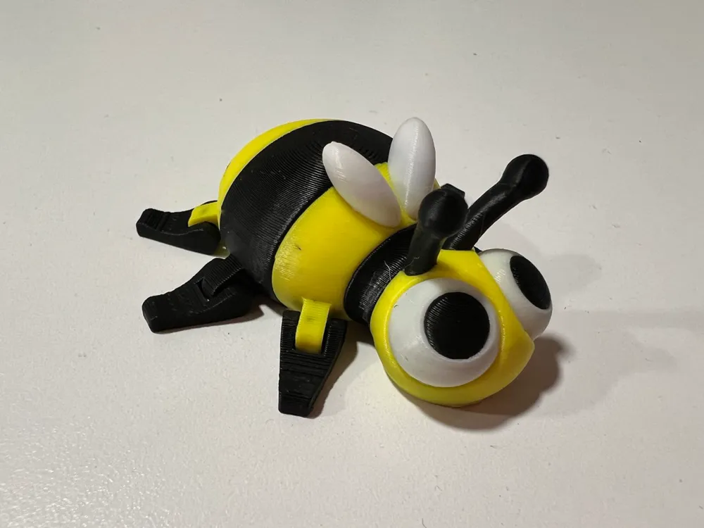 Cute Bee - Free 3D Print Model - MakerWorld