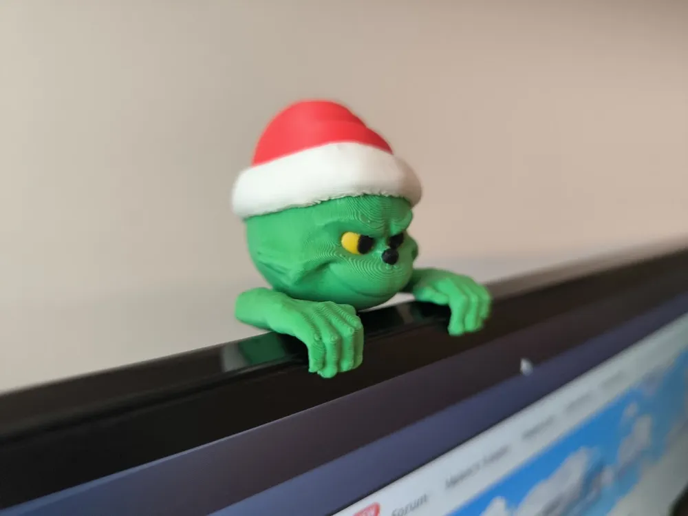 Grinch de Monitor por Sevro MakerWorld: Baixe modelos 3D gratuitos