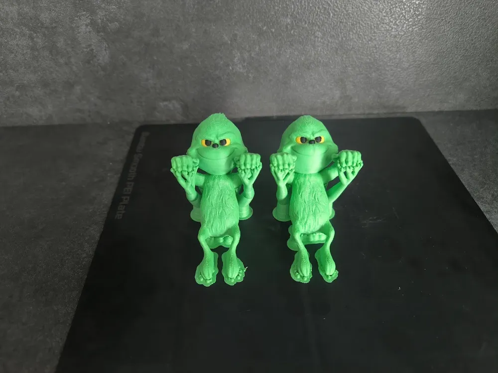 Grinch de Monitor - Modelo gratuito para impressão 3D - MakerWorld