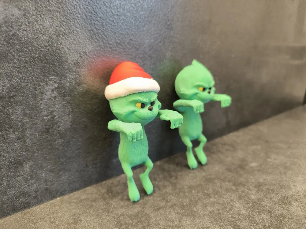 Grinch de Monitor - Modelo gratuito para impressão 3D - MakerWorld