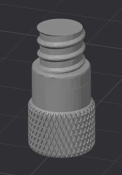 Knurled Ergo TikTok Bolt Action Fidget Toy - Free 3D Print Model ...