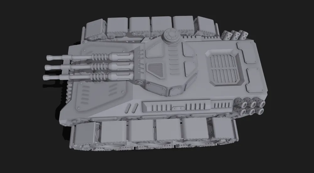 Centipede battletank 40k proxy by Mo2408 - MakerWorld