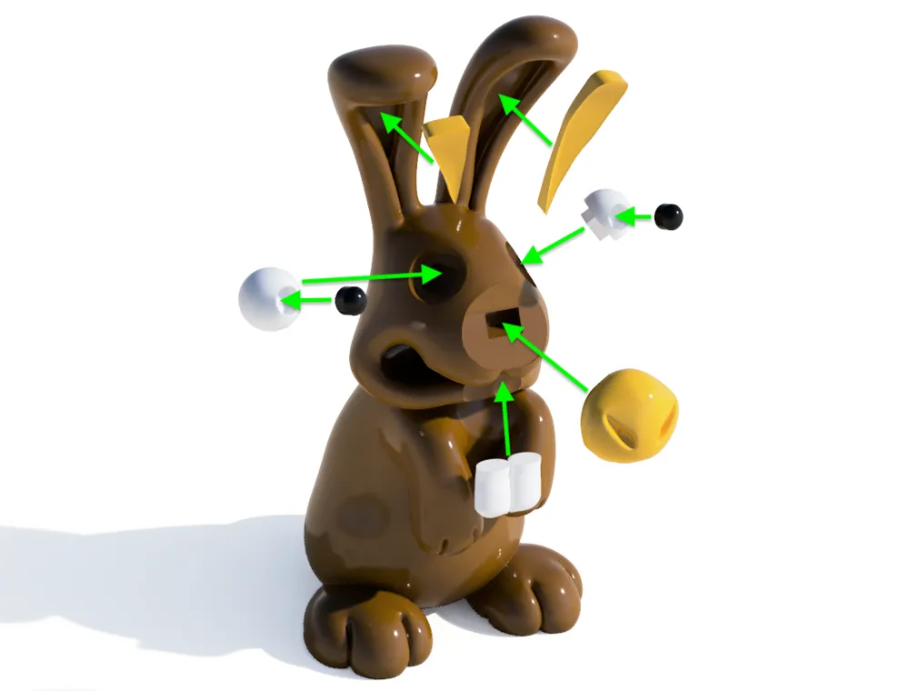 Wallace & Gromit Scared Bunny - Free 3D Print Model - MakerWorld