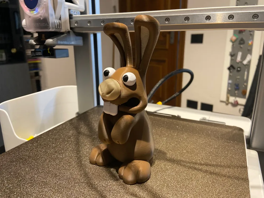 Wallace & Gromit Scared Bunny - Free 3D Print Model - MakerWorld