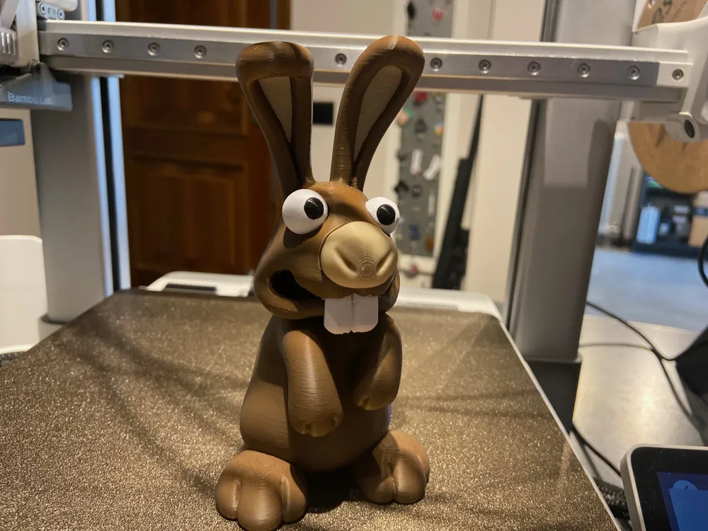 Wallace & Gromit Scared Bunny - Free 3D Print Model - MakerWorld