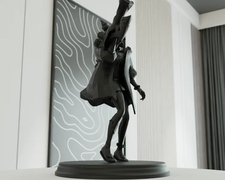 Colección Zeri Low Poly - League of Legends - Modelo de impresión 3D ...