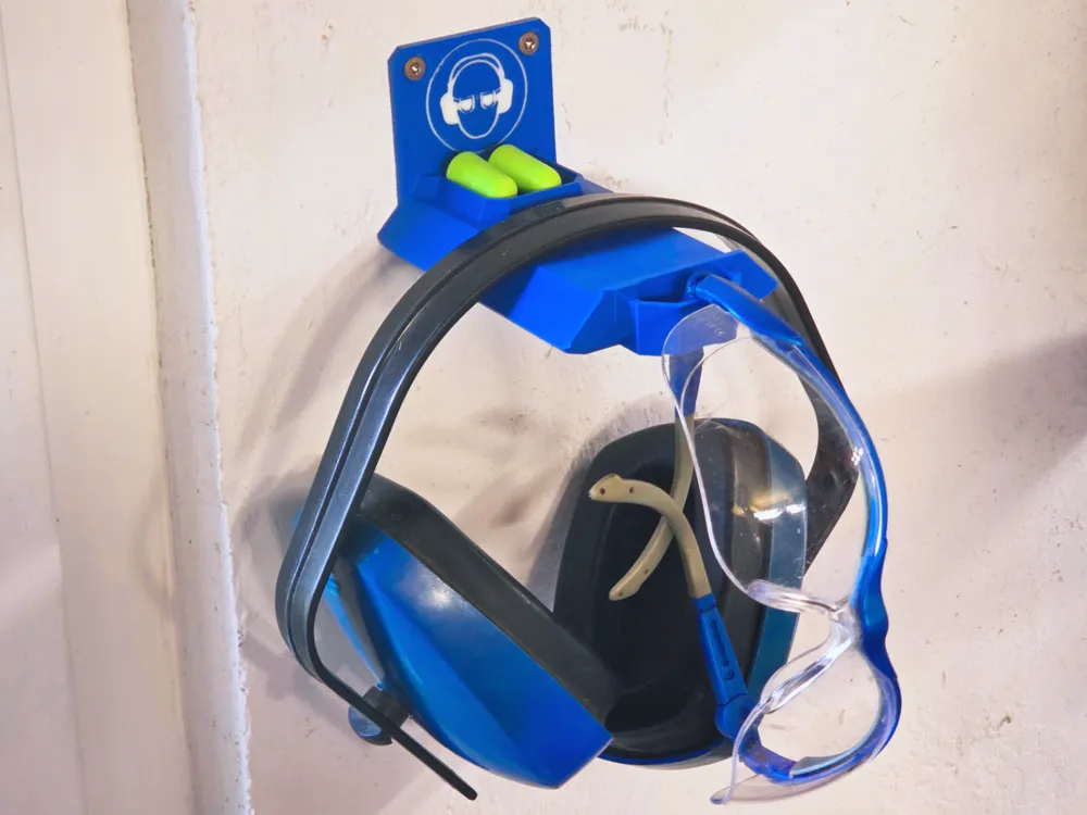 Soporte para EPP – Gafas y Orejeras por Scratchplate3D MakerWorld ...