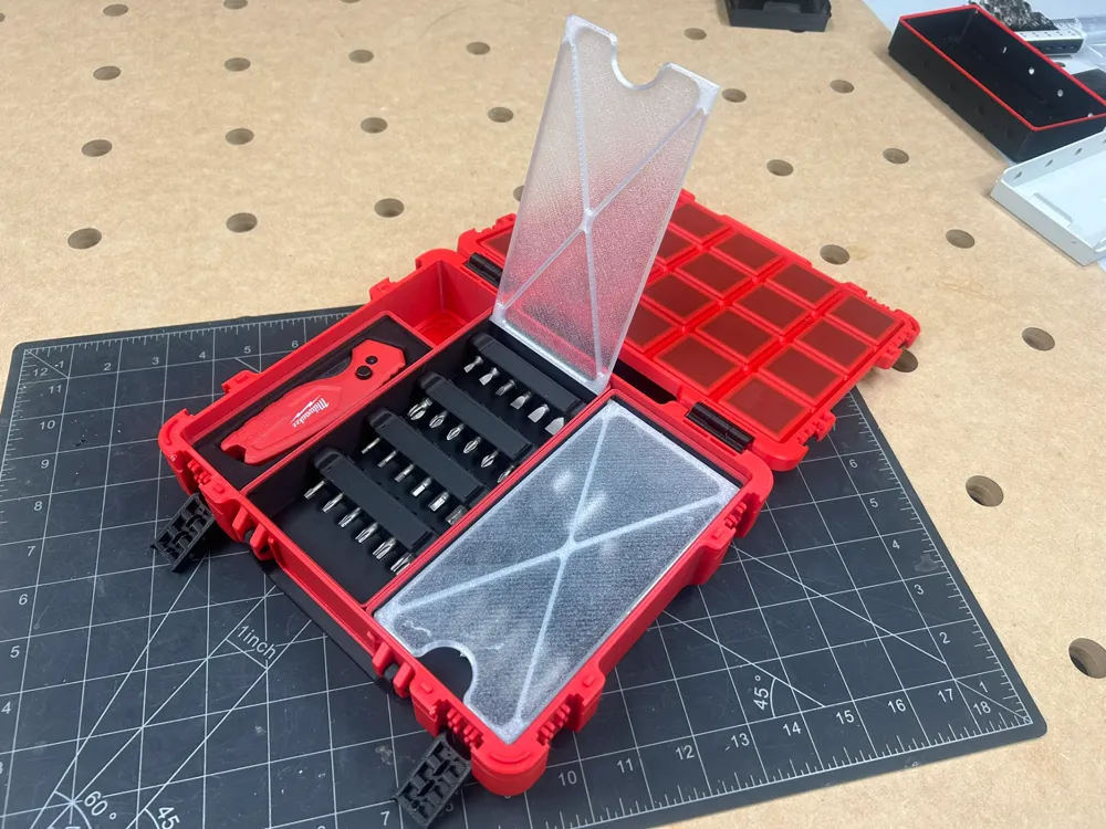 Gridfinity Modular Rotating Bit Storage by schuylab MakerWorld: Download Free 3D Models