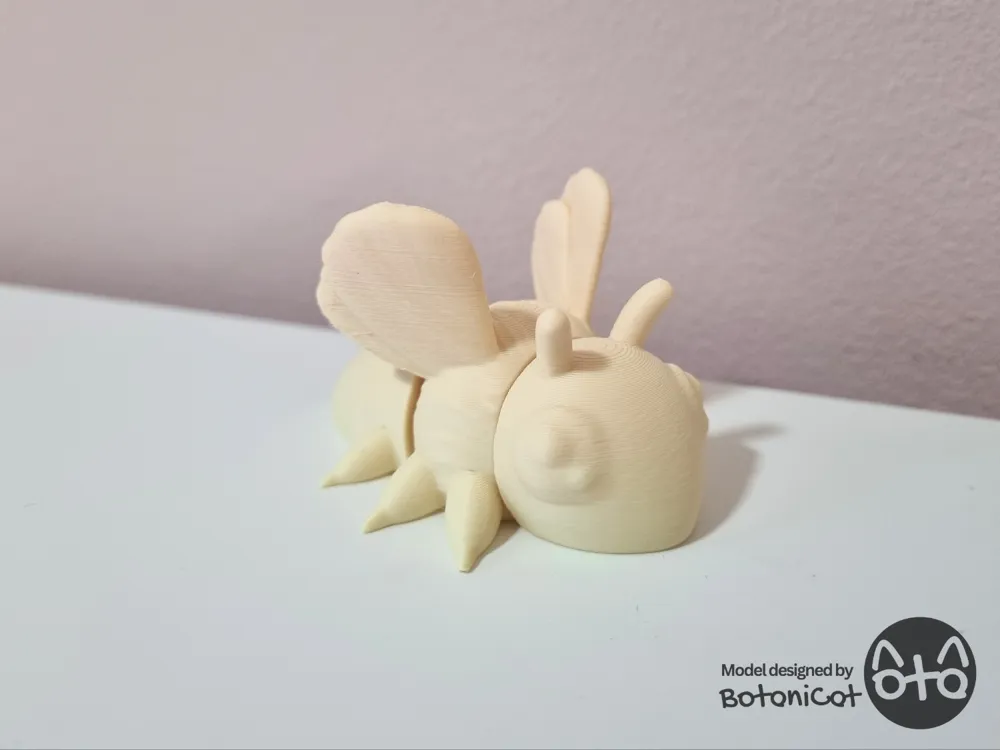 Articulated Honey Bee (Flexi toy) - Free 3D Print Model - MakerWorld