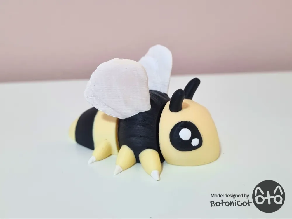Articulated Honey Bee (Flexi toy) - Free 3D Print Model - MakerWorld