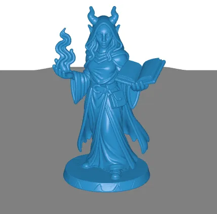 Tiefling Warlock by Knee97 MakerWorld: Download Free 3D Models