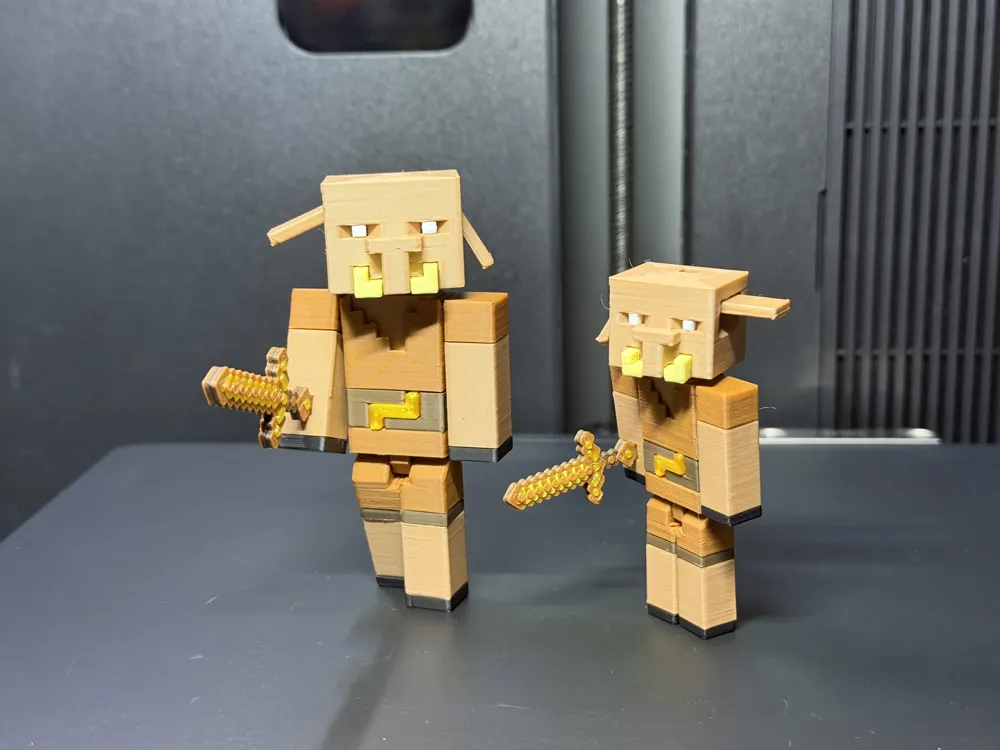 Minecraft Piglin no AMS - Free 3D Print Model - MakerWorld