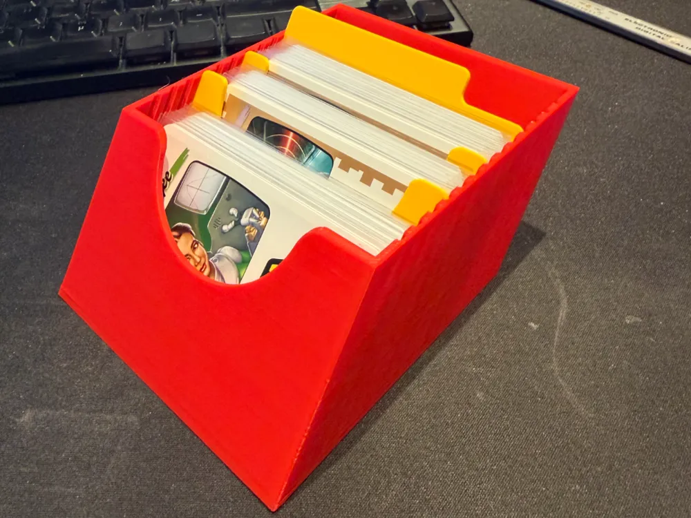 Parametric Card box - Free 3D Print Model - MakerWorld