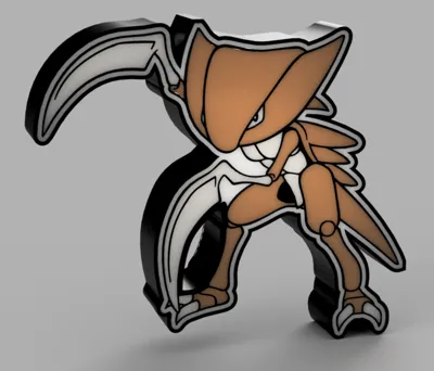 Pokemon - 0140 Kabuto LED Lamp by BeeTee 3D - MakerWorld