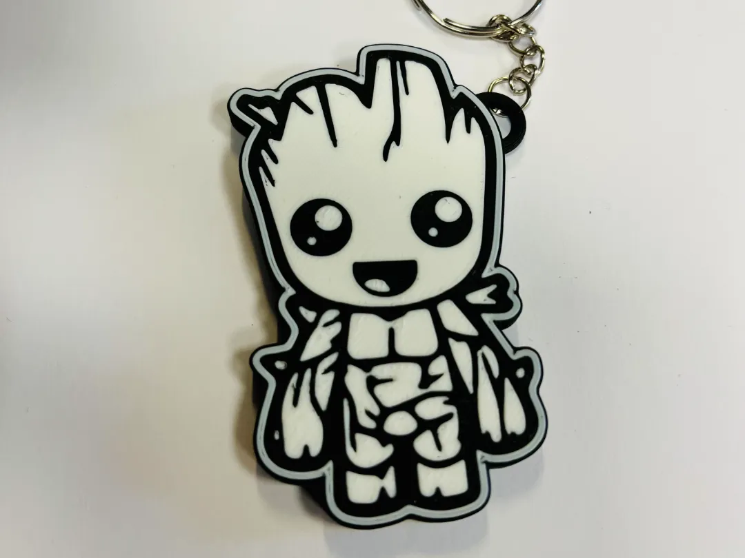 Groot keychain by GAF 3D MakerWorld: Download Free 3D Models