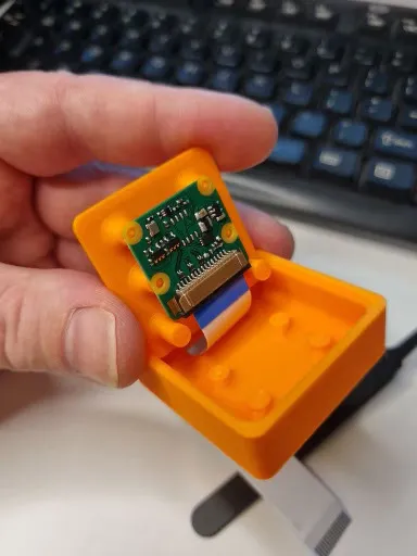 Case for Raspberry Pi Camera V2 with GoPro mount by HalvaPLMakerWorld ...