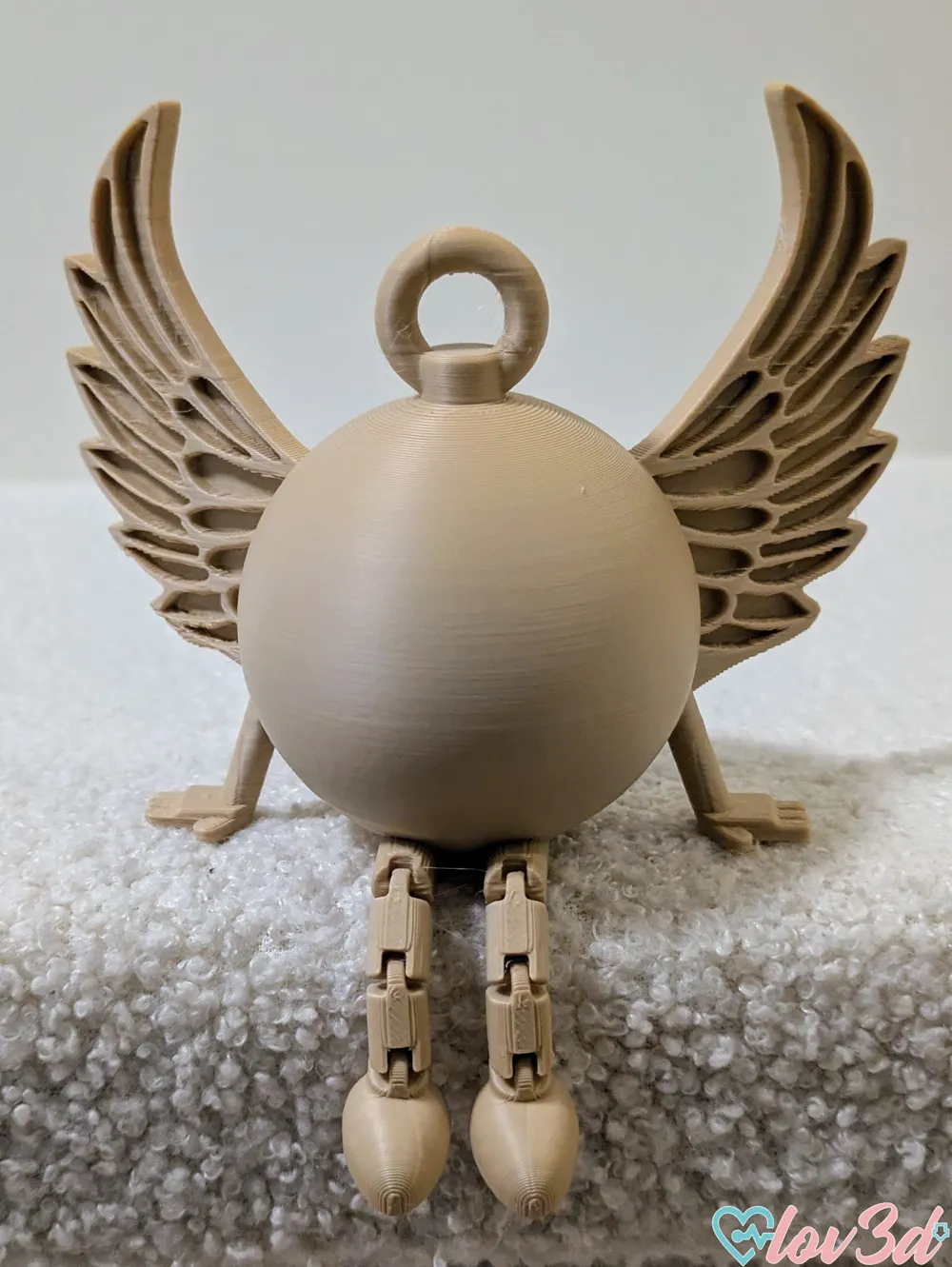Articulated Angel Bauble (Sitter) by lov3d MakerWorld: Download Free 3D Models