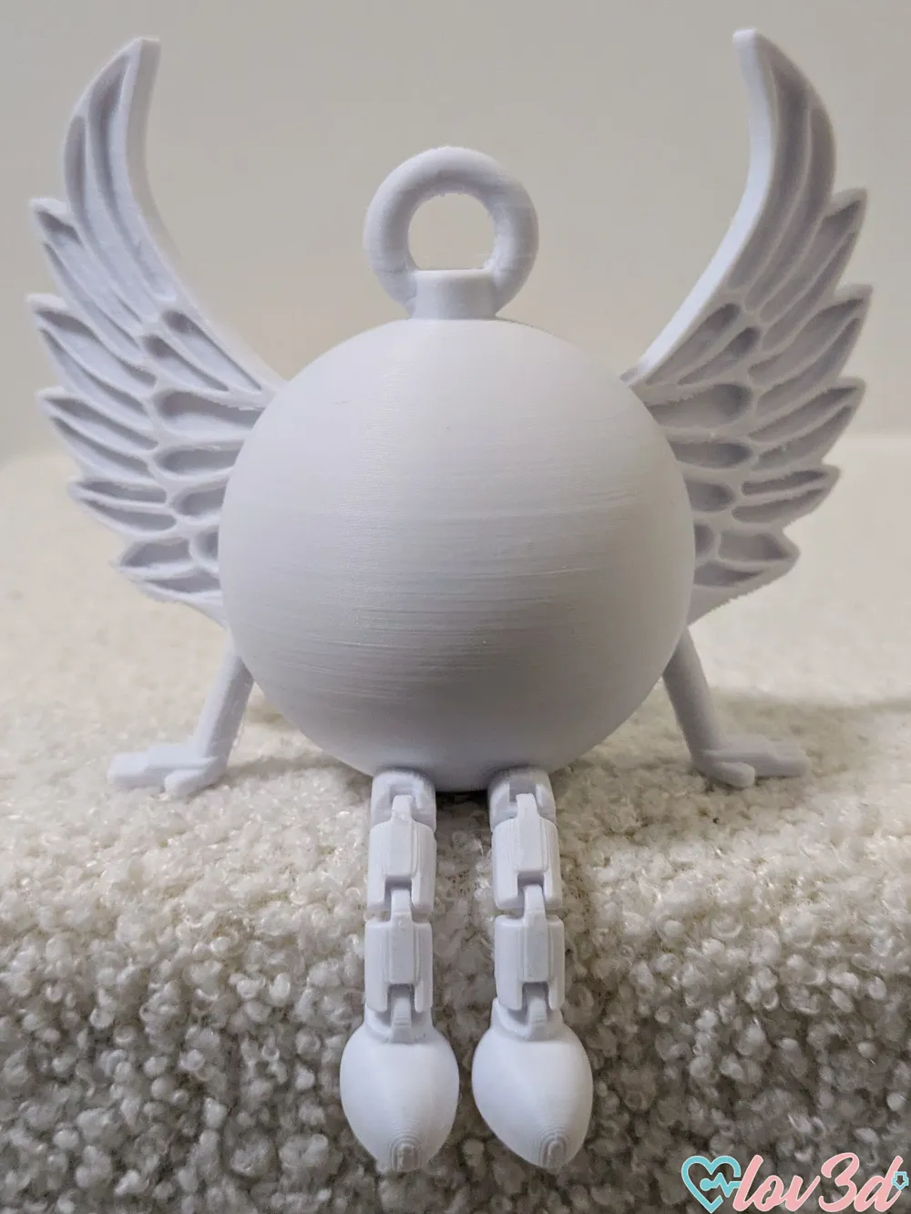 Articulated Angel Bauble (Sitter) by lov3d MakerWorld: Download Free 3D Models