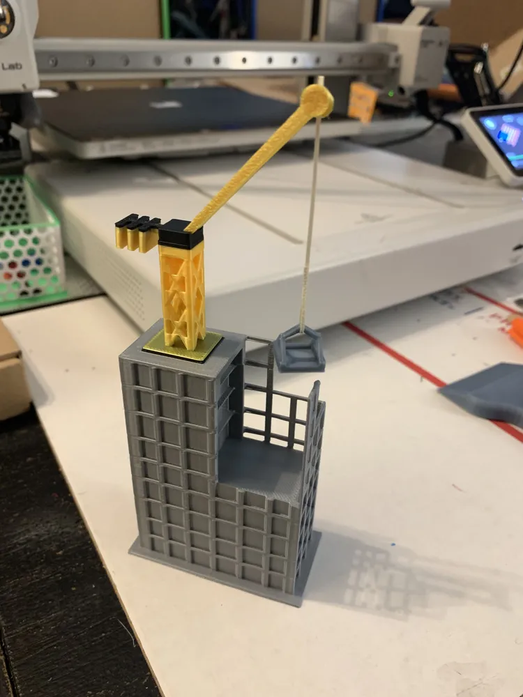 Simple City Building - Under Construction w/ Crane by Scott1972 ...