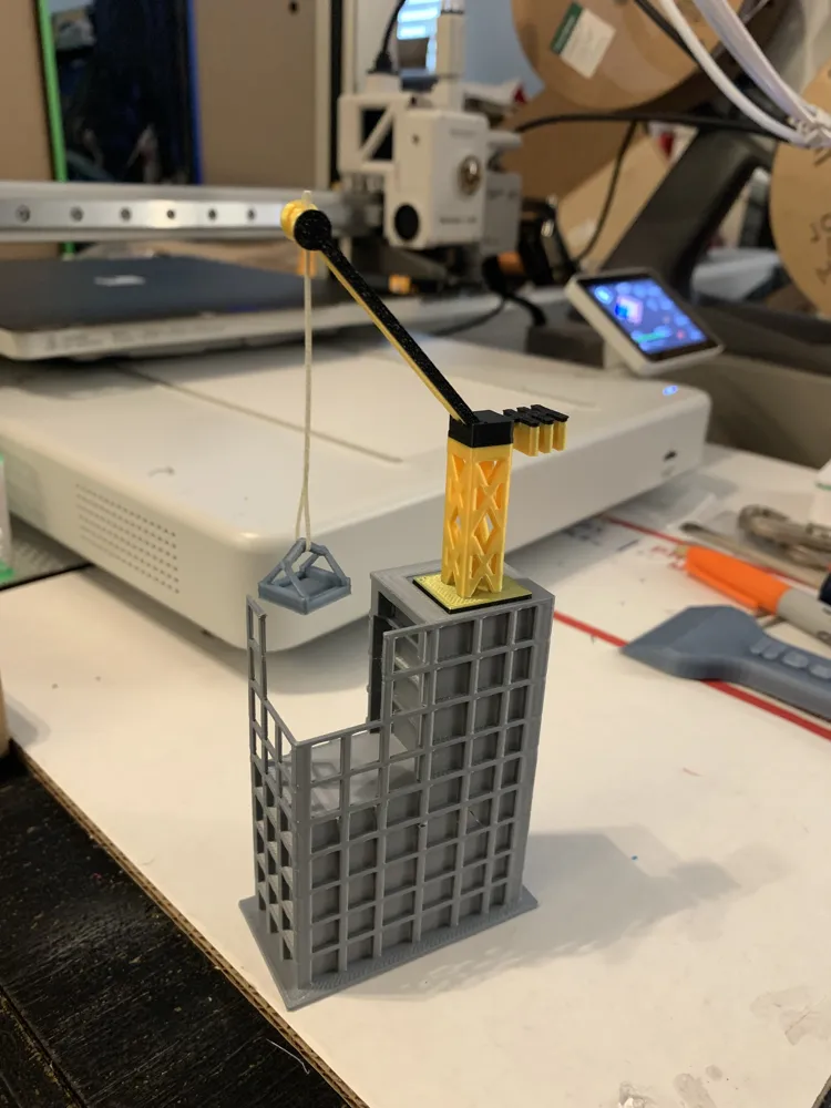 Simple City Building - Under Construction w/ Crane by Scott1972 ...