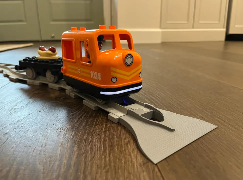 Duplo Brick Train Track Entrance & Exit Ramp by KeKap MakerWorld ...