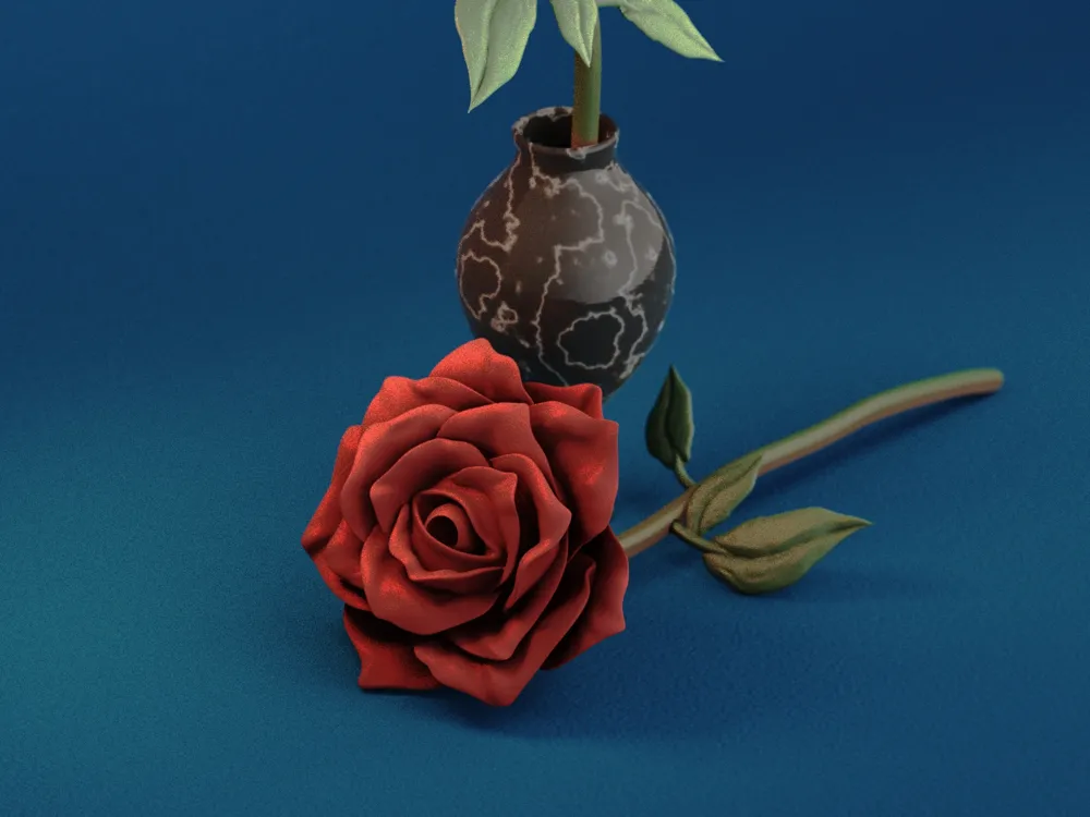 Nightmare Rose - A hyper realistic cursed blossom by Reydio Active ...