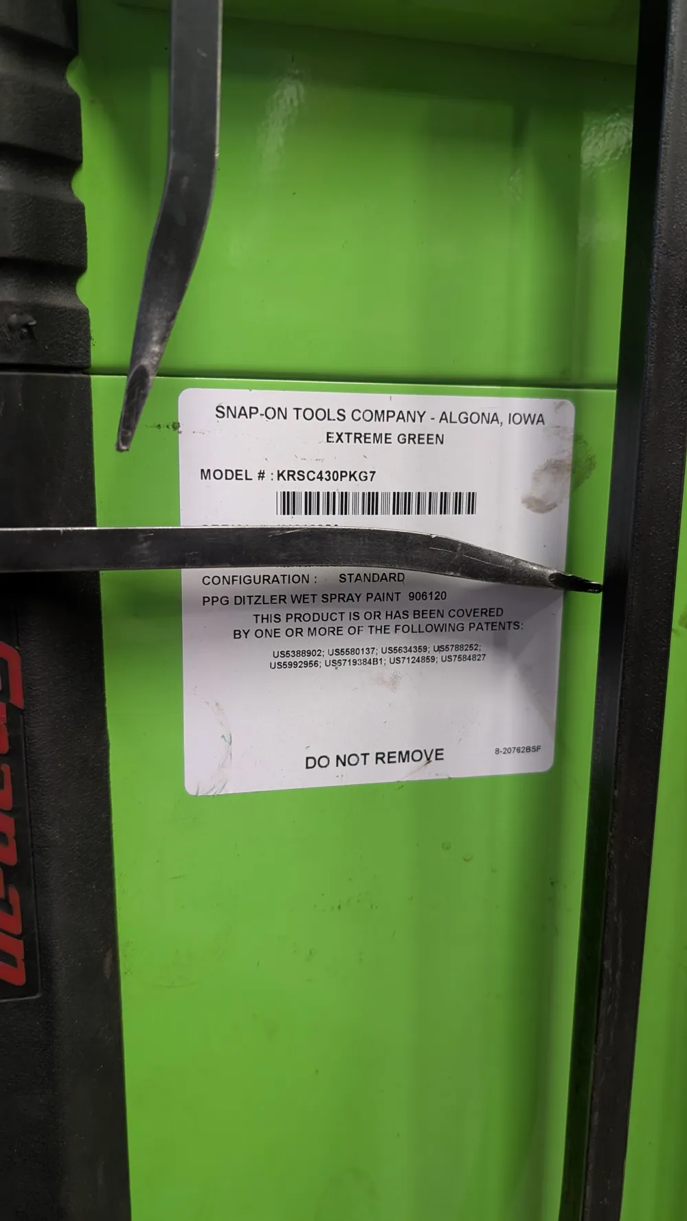 GRIPS Grid for Snap-On KRSC430/4130 Cart Drawers Remixed by rigs19 ...