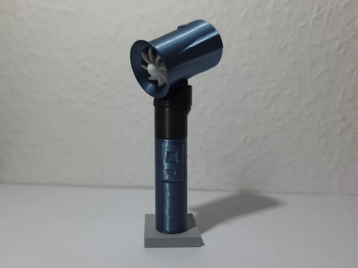 Miniature Snow Cannon Tower | Articulated - Free 3D Print Model ...