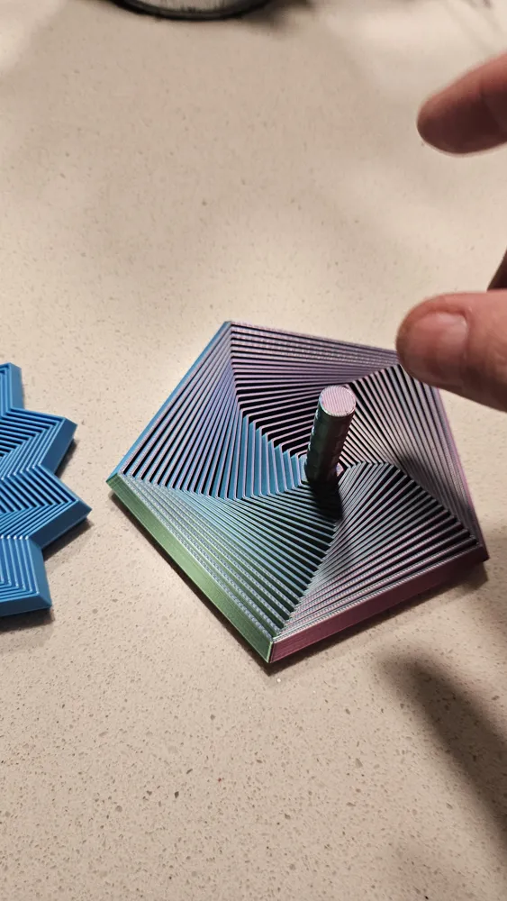 2for1 Expanded sensory fidgets star and pentagon by BluePrint3d ...