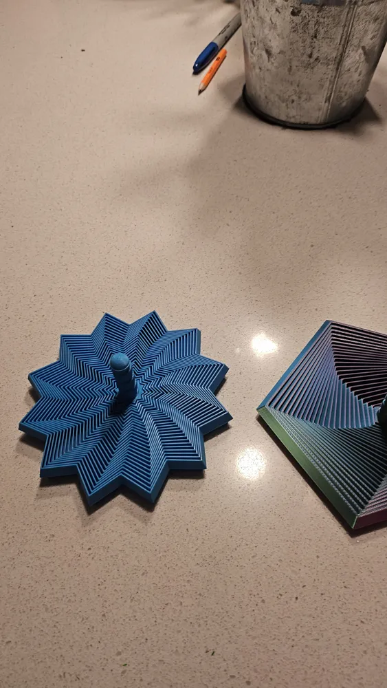 2for1 Expanded sensory fidgets star and pentagon by BluePrint3d ...