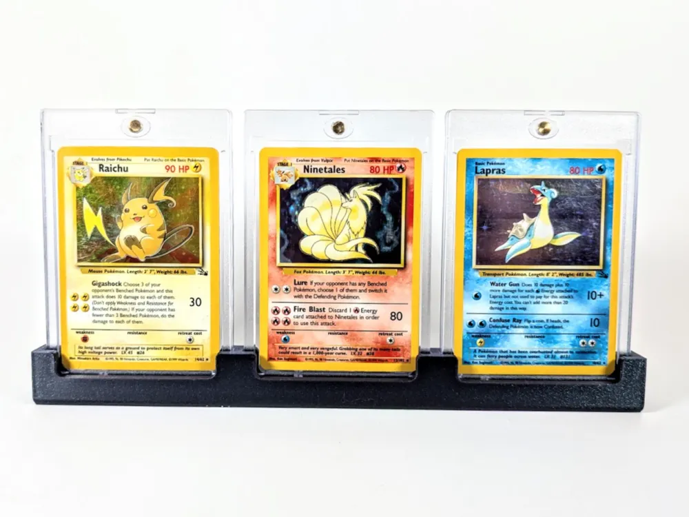 3 Card Magnetic One Touch Display Stand by PhaseworksCA MakerWorld ...