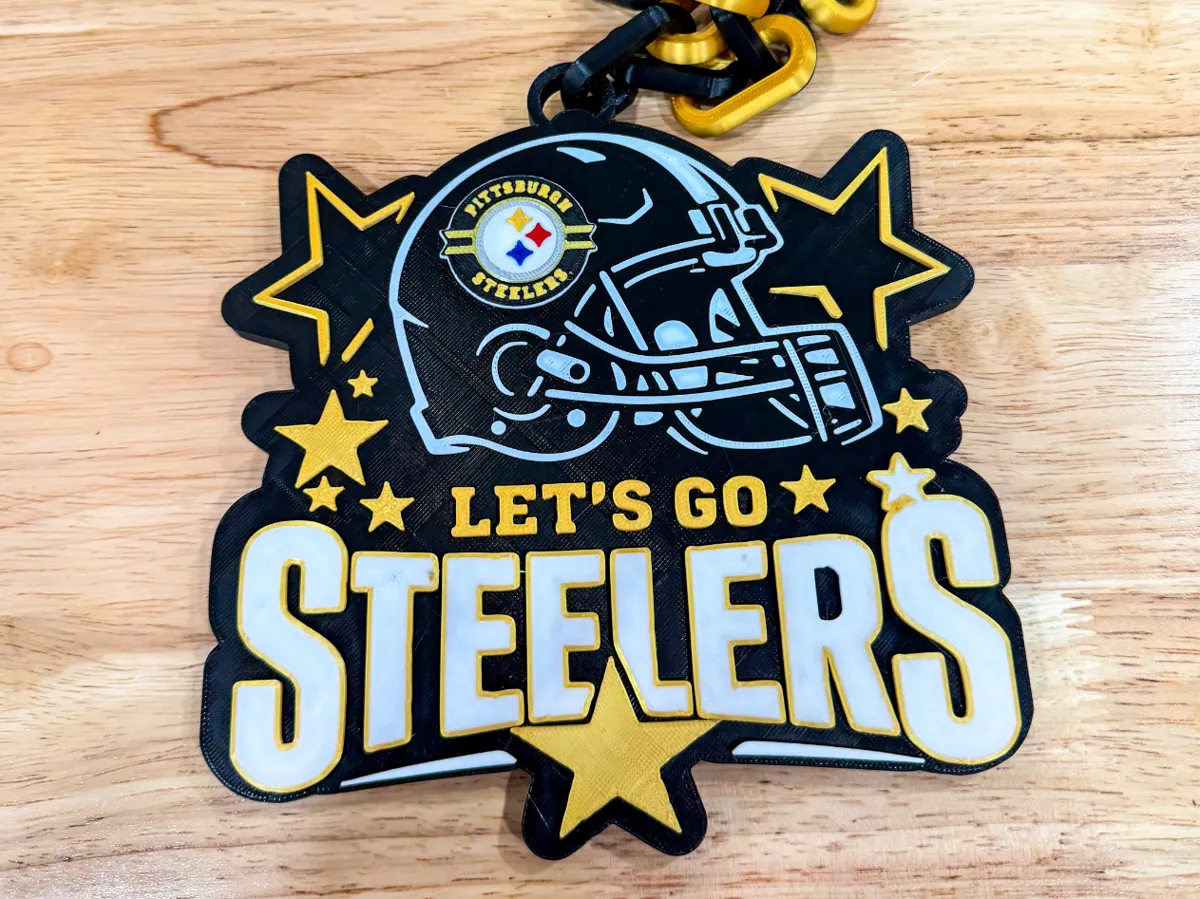 Pittsburg Steelers - Hype Chain - Free 3D Print Model - MakerWorld