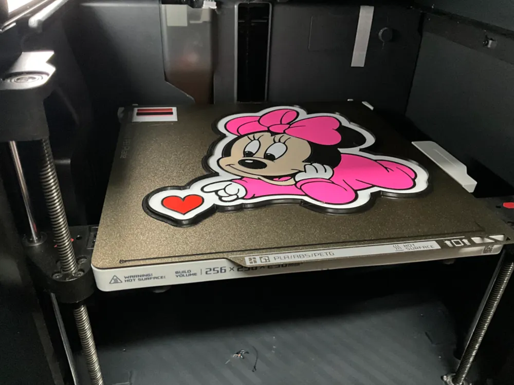 Minnie baby Lightbox by Vitormhs - MakerWorld