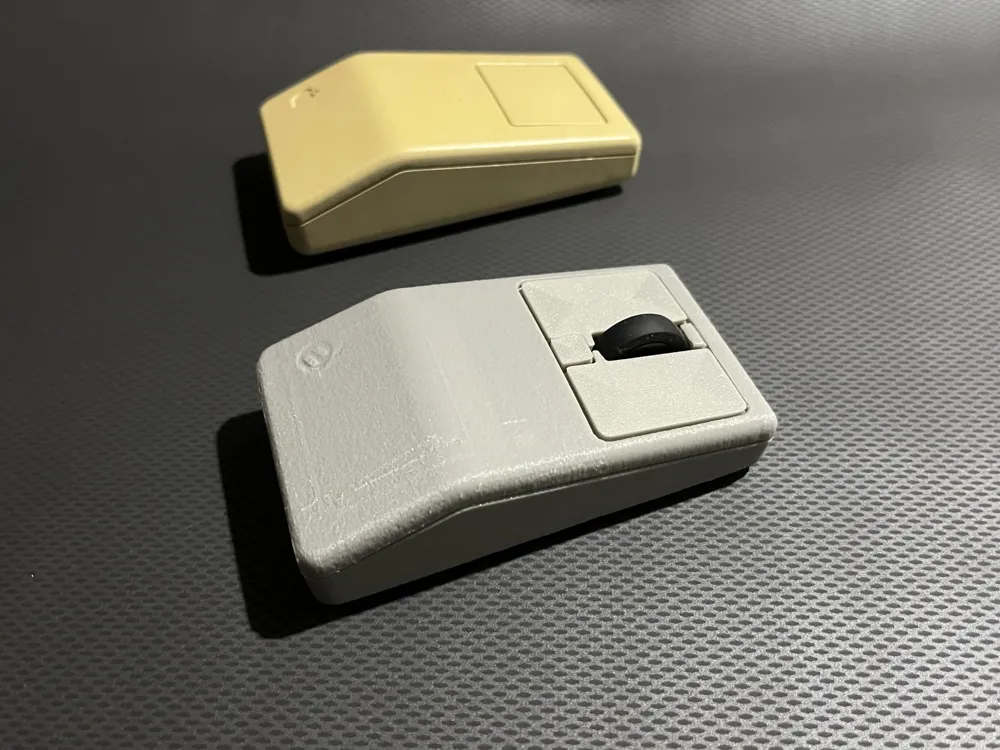 retro "Kaku" mouse by Nicchy MakerWorld: Download Free 3D Models