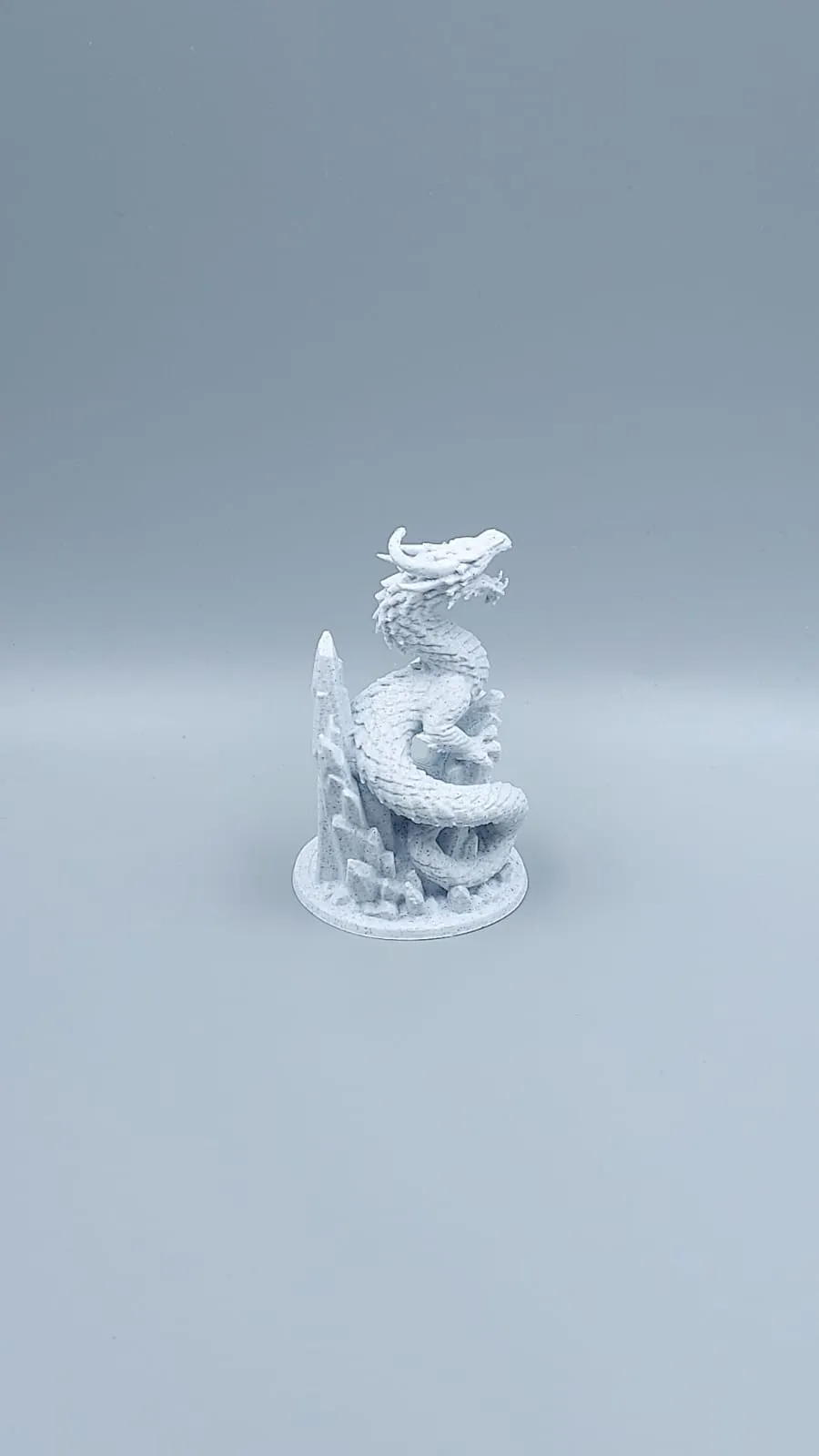 Obsidian Cliff Serpent King - Free 3D Print Model - MakerWorld