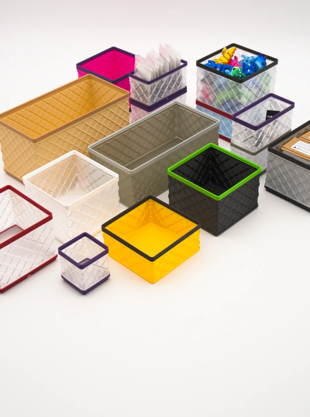 HV Storage Bins with Optional Gridfinity Base - Free 3D Print Model ...