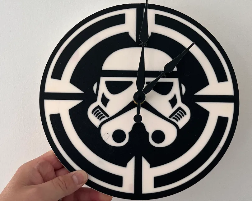 Star Wars Clock by Artist_3d - MakerWorld