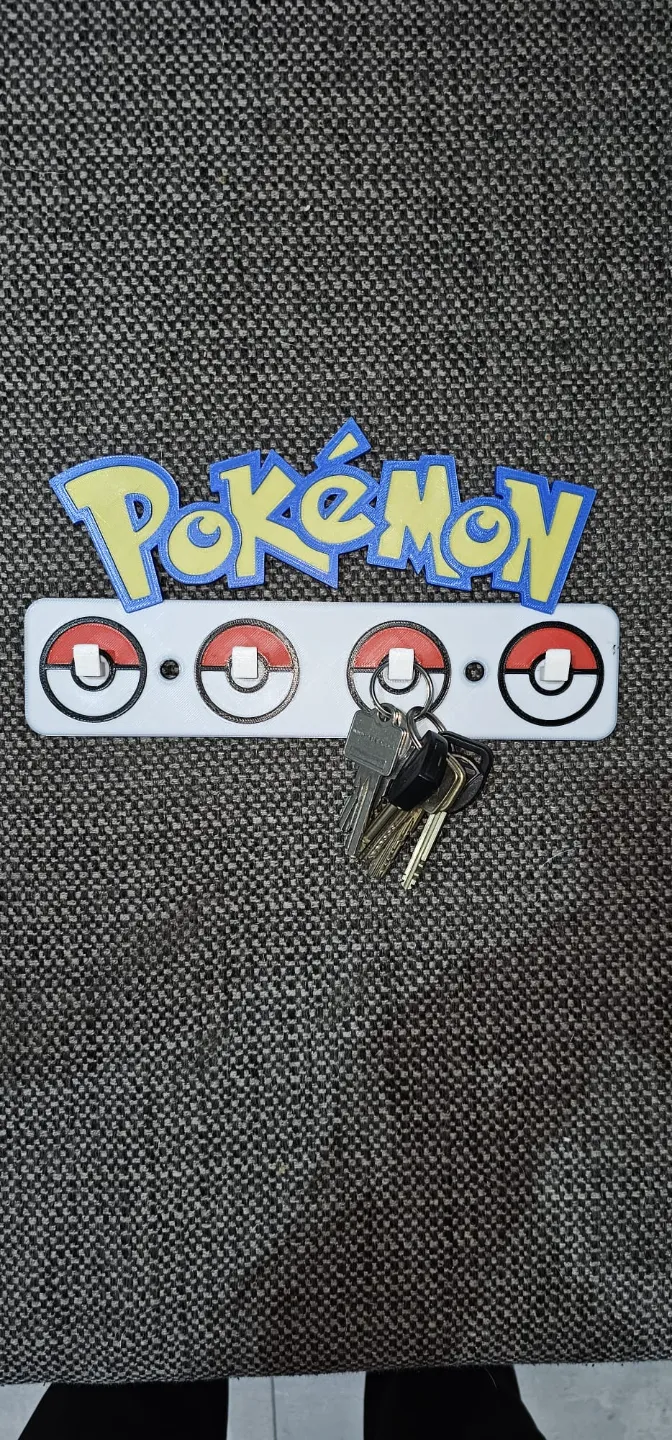 Pokemon Key Hooks by Sellynjoh MakerWorld: Download Free 3D Models