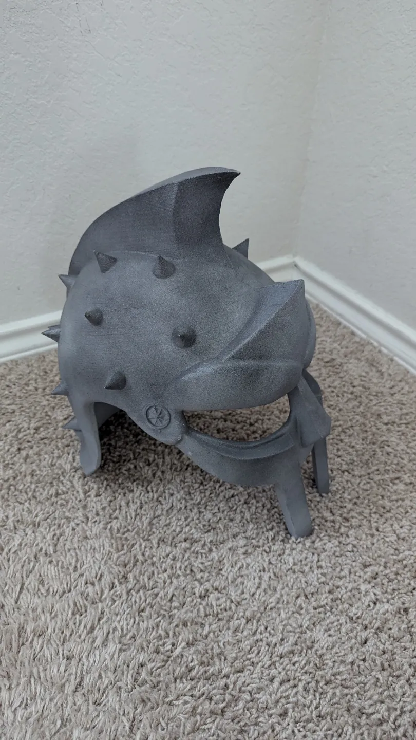 Gladiator Maximus Helmet - Free 3D Print Model - MakerWorld