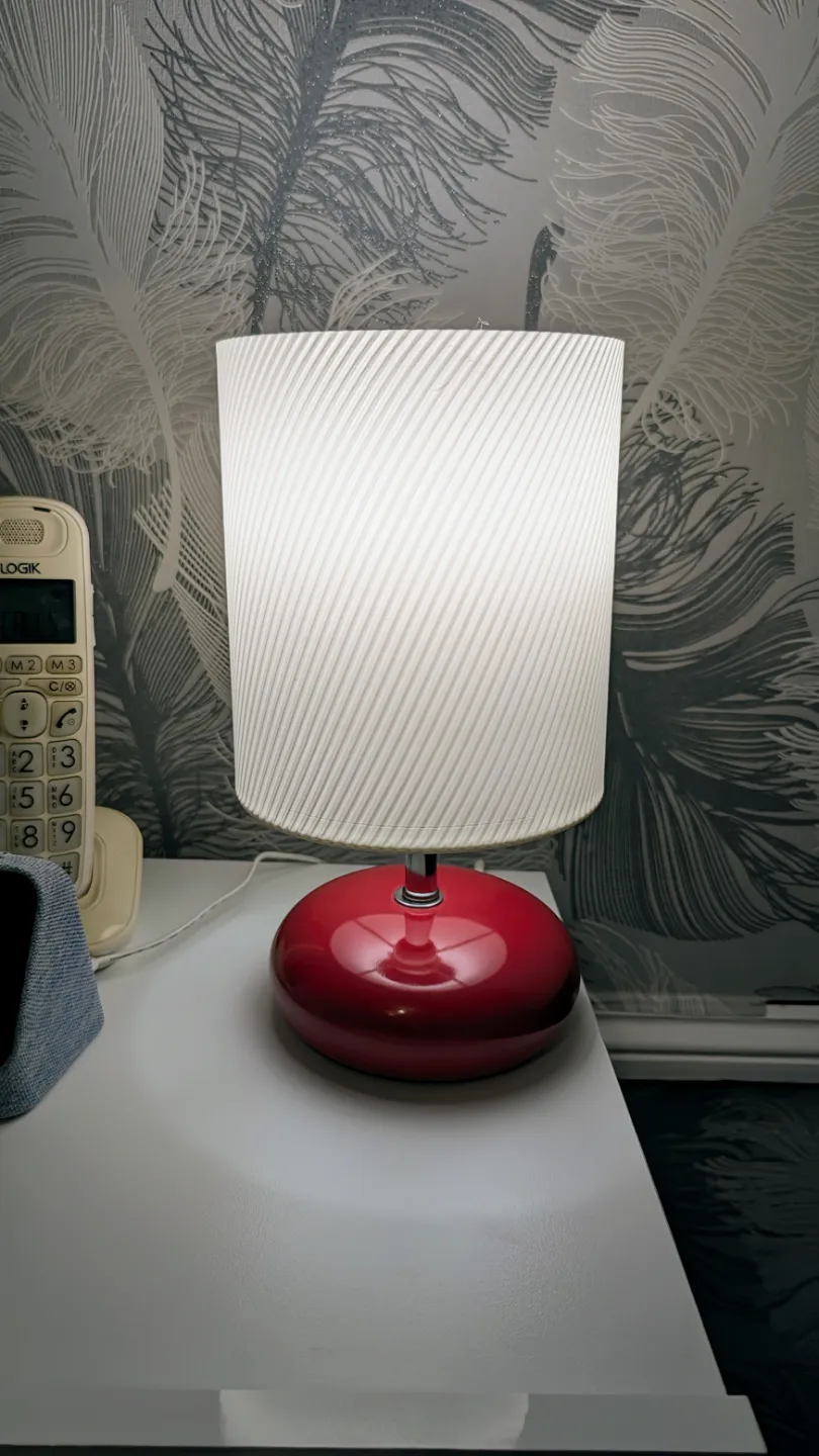 Desk Table Lamp Shade 138mm x 29mm diameter - Free 3D Print Model ...