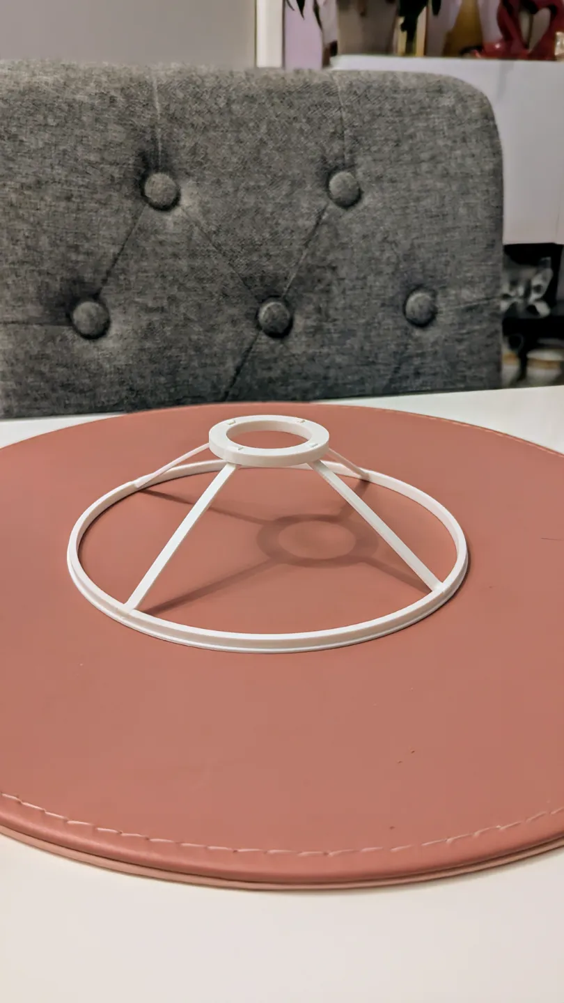 Desk Table Lamp Shade 138mm x 29mm diameter - Free 3D Print Model ...