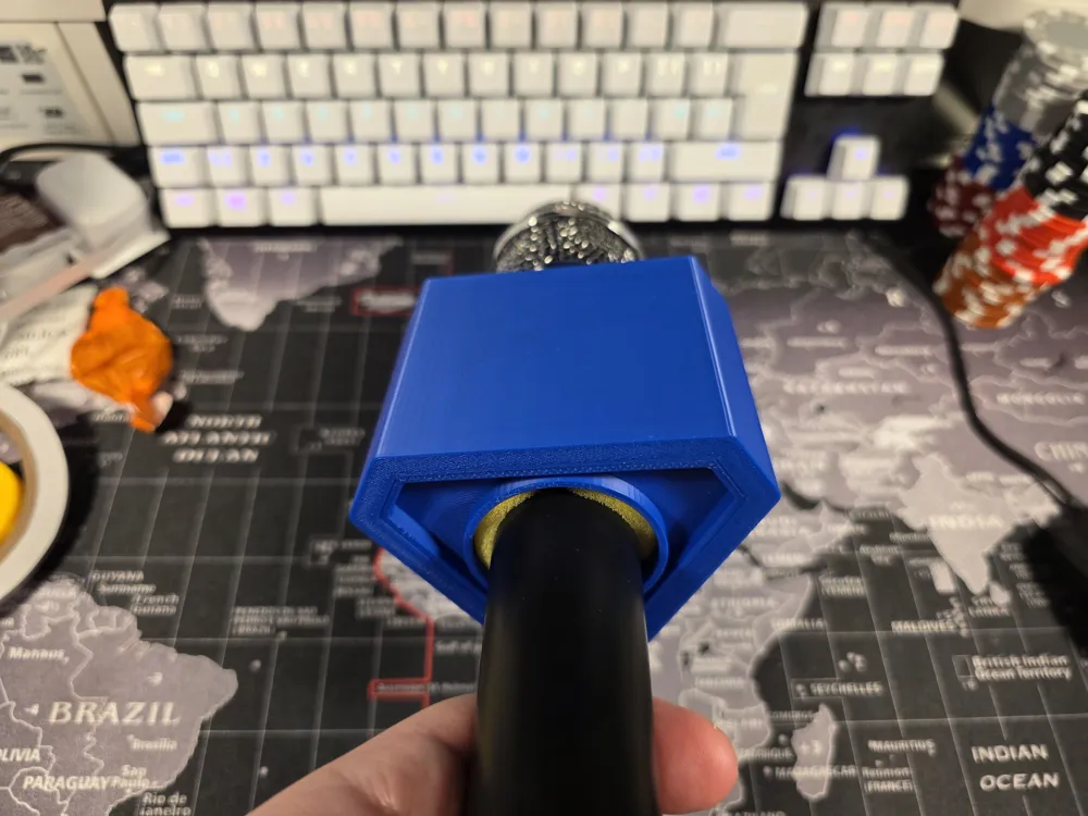 WWE Style Mic Flag - Free 3D Print Model - MakerWorld