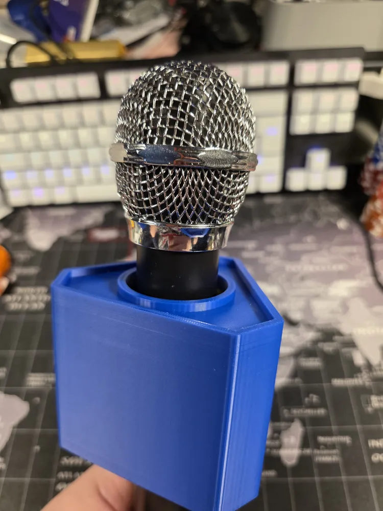 WWE Style Mic Flag - Free 3D Print Model - MakerWorld