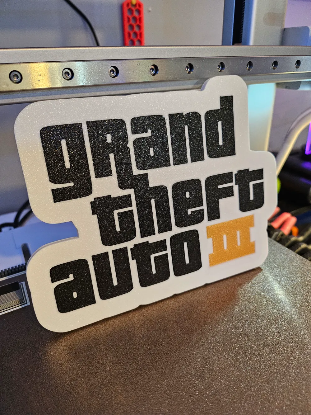 GTA-3-Logo-Wall Art by Tommy Gun - MakerWorld