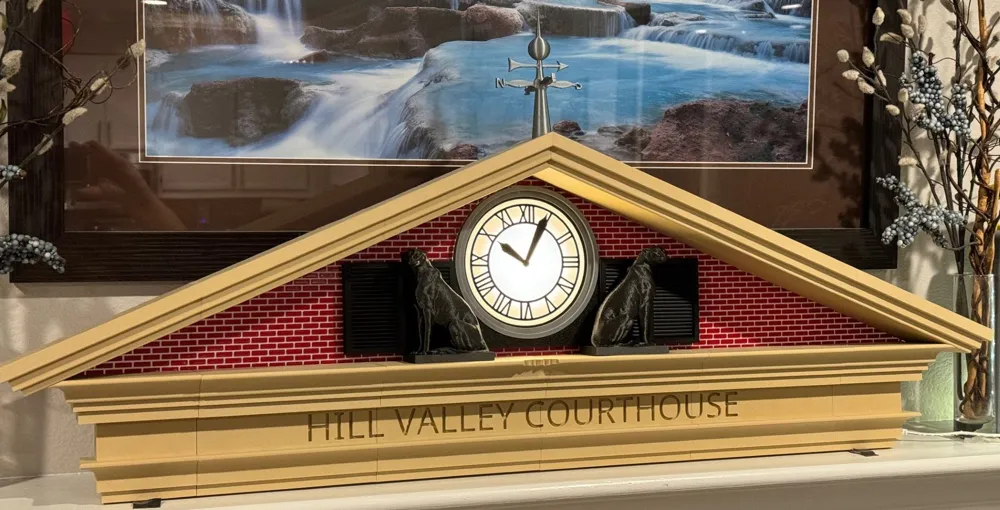 Hill Valley Courthouse Clock Tower (BTTF) by Jrose2001 - MakerWorld
